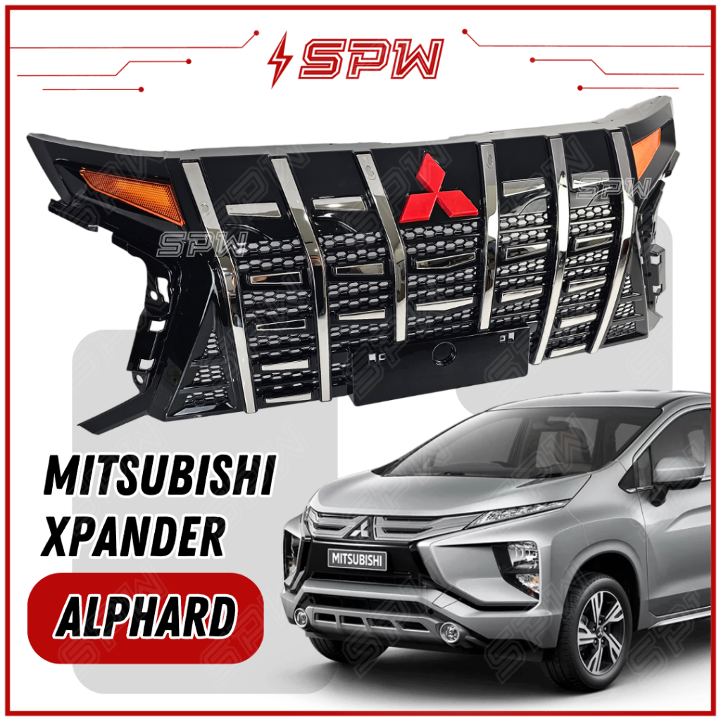 Mitsubishi Xpander (2020-2023) Front Grill ALPHARD-Design X-pander ...