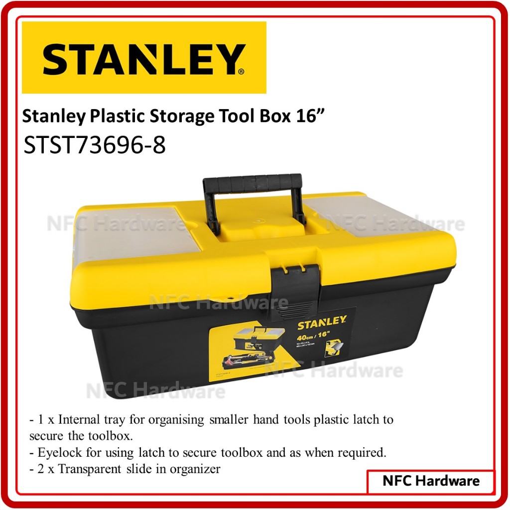 STANLEY STST73696-8 Tool Box 16"- Slide in Organizer | Shopee Malaysia