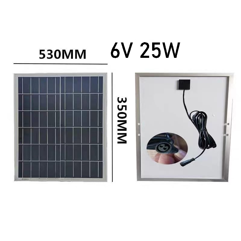 ( Ready Stock ) For Solar Light Replacement Solar Panel 6V Solar Panel ...