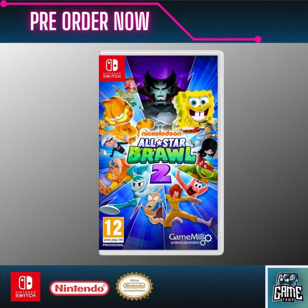 Nintendo Switch Nickelodeon All-Star Brawl 2 (English Ver.) | Shopee ...