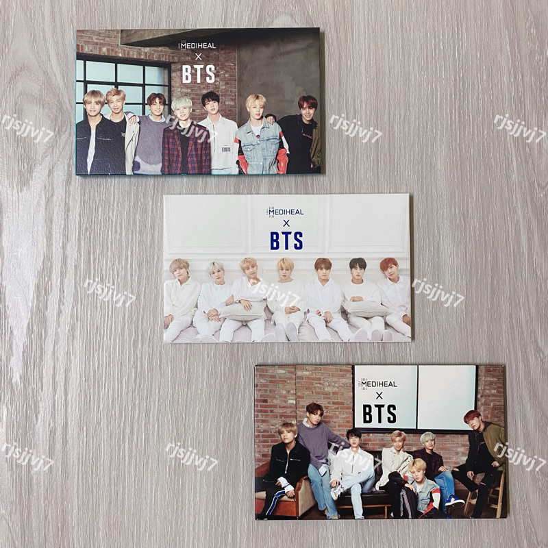 MEDIHEAL X BTS OFFICIAL POSTCARDS (14PCS/SET) | Shopee Malaysia