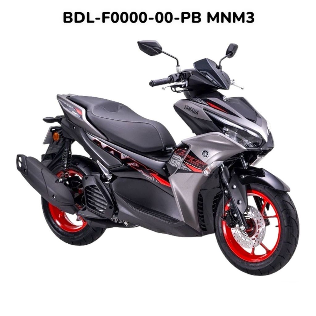 COVERSET YAMAHA NVX 155 V2 / AEROX 2023 ORIGINAL HLY BDL-F0000-00-PH ...