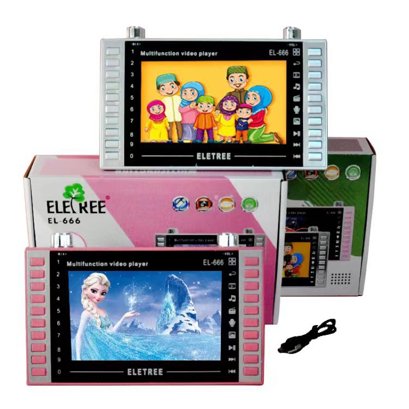 MH MP4 Kid Learning Player Cartoons Full HD Screen Cartoon Kid Malay ...