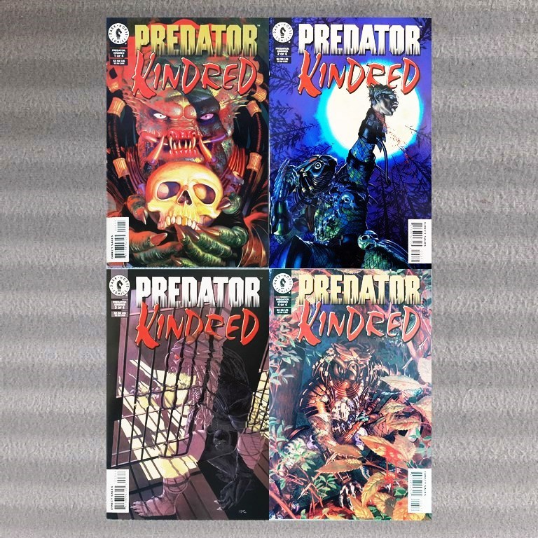 Predator: Kindred 4/4 (Complete Set) Dark Horse Comics (I-P) Jason R Lamb, Scott Tolson, Brian O ...