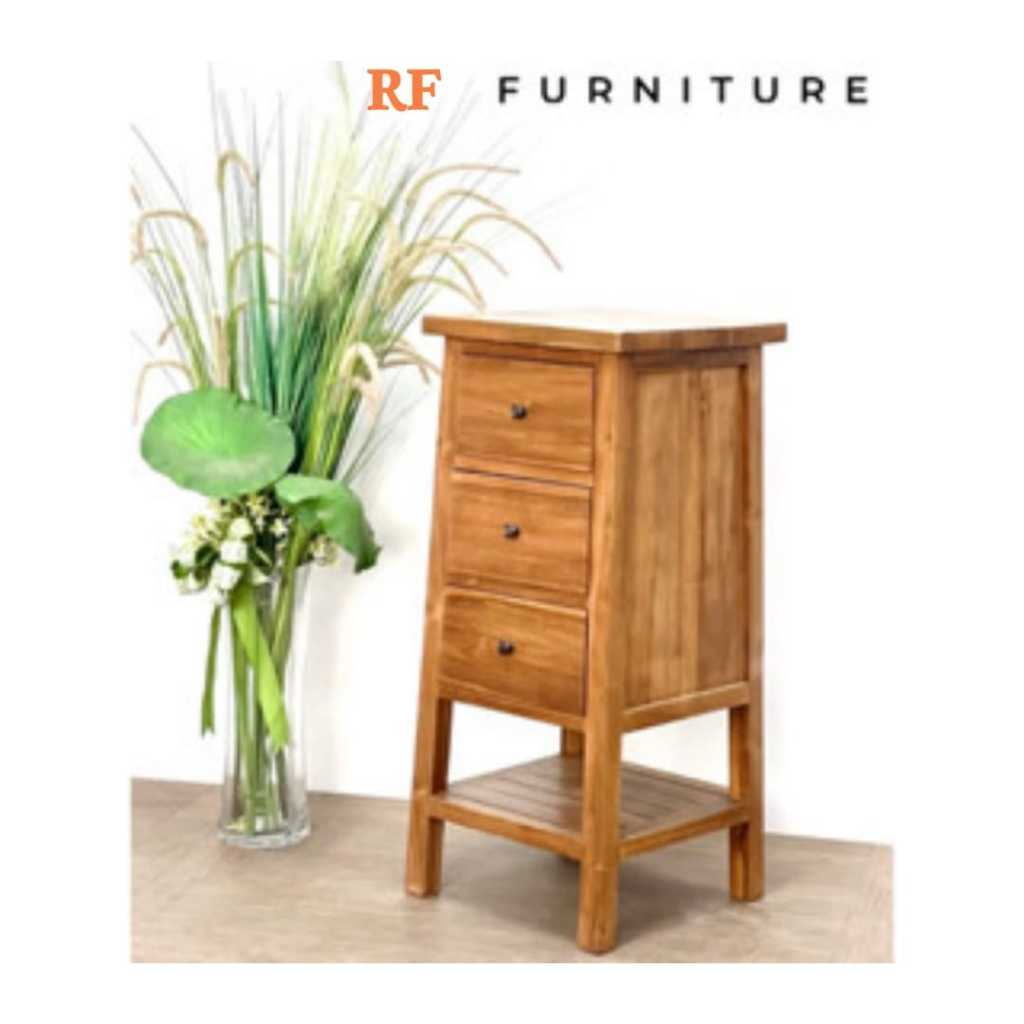 Rack/Display Rack/2-Drawers Display Rack/Full Teak Wood Display Cabinet ...