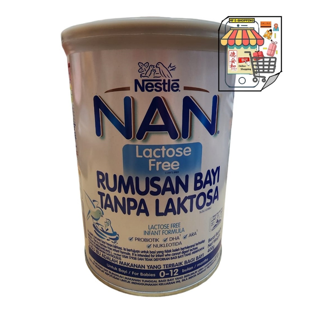 NAN LACTOSE FREE(0-12MONTHS) 400G | Shopee Malaysia