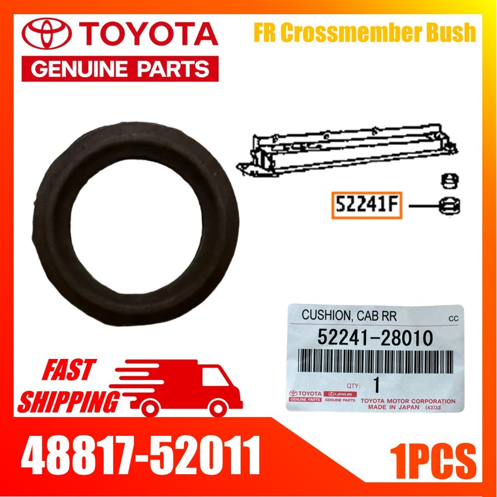 Genuine Toyota Front Crossmember Bush 52241-28010 ( 1pcs ) – Toyota ...