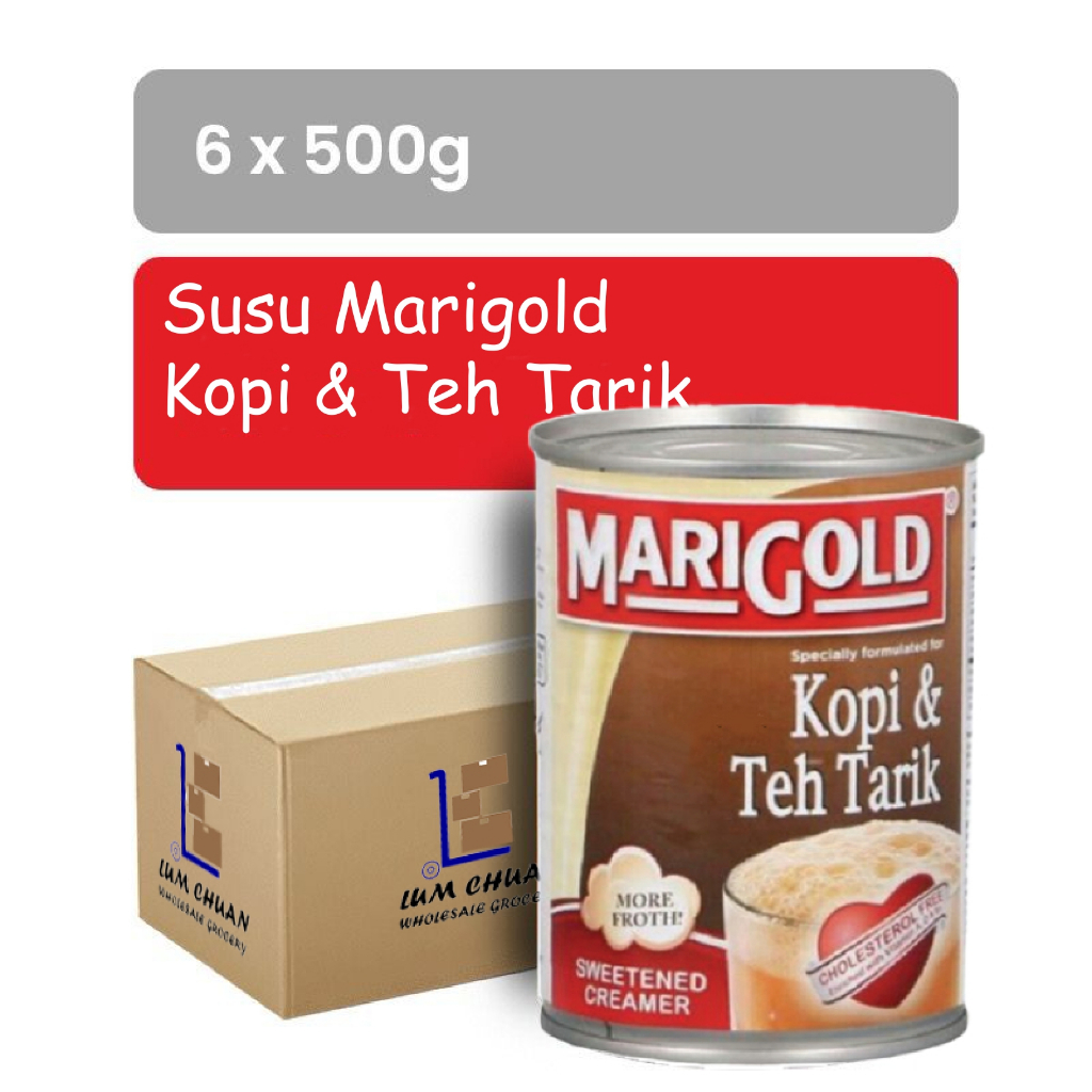 Susu Marigold Kopi & Teh Tarik 6*500g (With box) | Shopee Malaysia