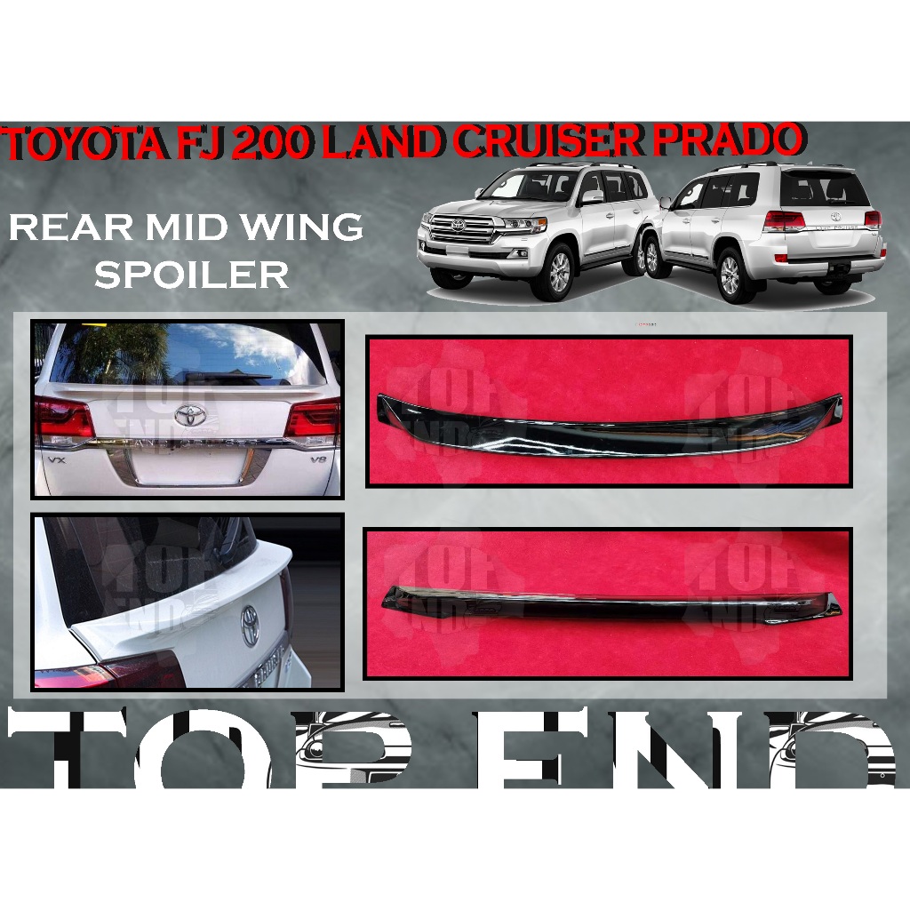 TOYOTA FJ200 LAND CRUISER PRADO 2016-2018 REAR MID-WING SPOILER WITH ...