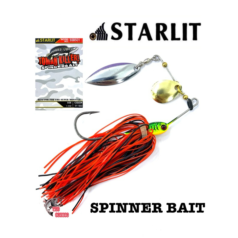 STARLIT SPINNER BAIT TOMMAN KILLER SSB501 | Shopee Malaysia