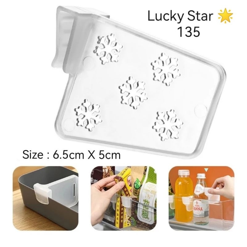 Mini Refrigerator Partition Divider 1pcs / 冰箱分隔夹 ( Ready Stock ...