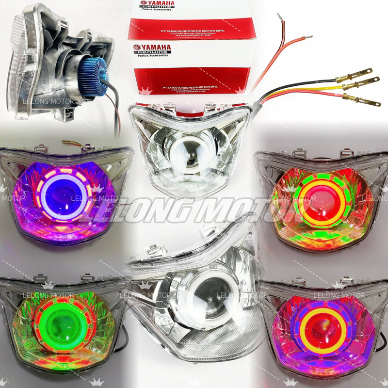 Y15 V1 Y15ZR HEAD LAMP HID + PROJECTOR Eagle Eye Colour Plug And Play PNP Lampu Besar Depan ...