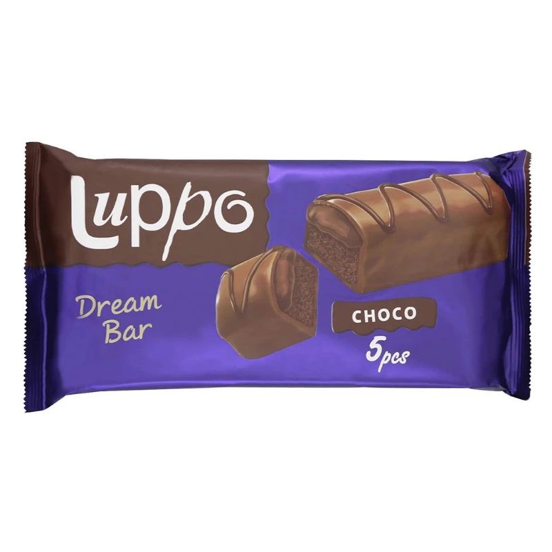LUPPO DREAM BAR CHOCO/CARAMEL CAKE 5's 30g | Shopee Malaysia
