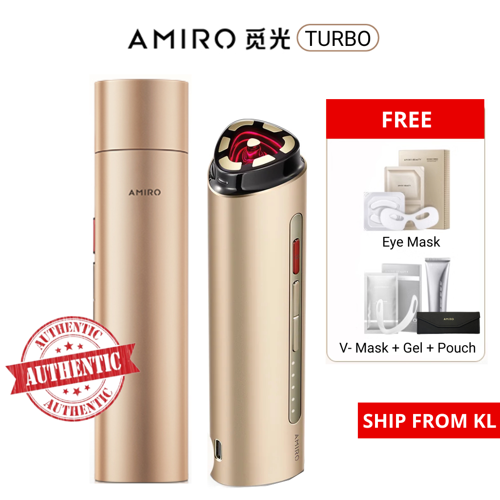 AMIRO Turbo 觅光 R3流沙金全效抗衰美容仪能量升级精准抗衰Facial RF Skin Lifting Device | Shopee Malaysia