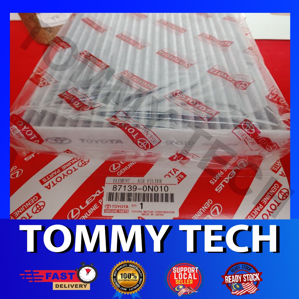 Original Toyota Carbon CABIN AIR COND FILTER 87139-0N010 CABIN AIR ...