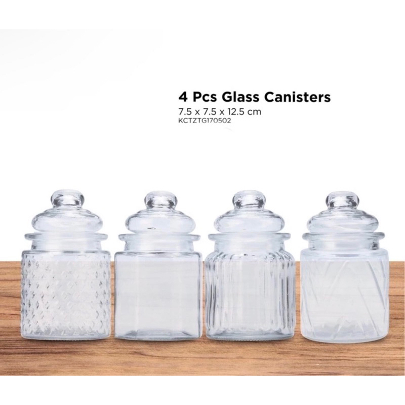 CANNISTER 4 PIECES (SSF) | Shopee Malaysia