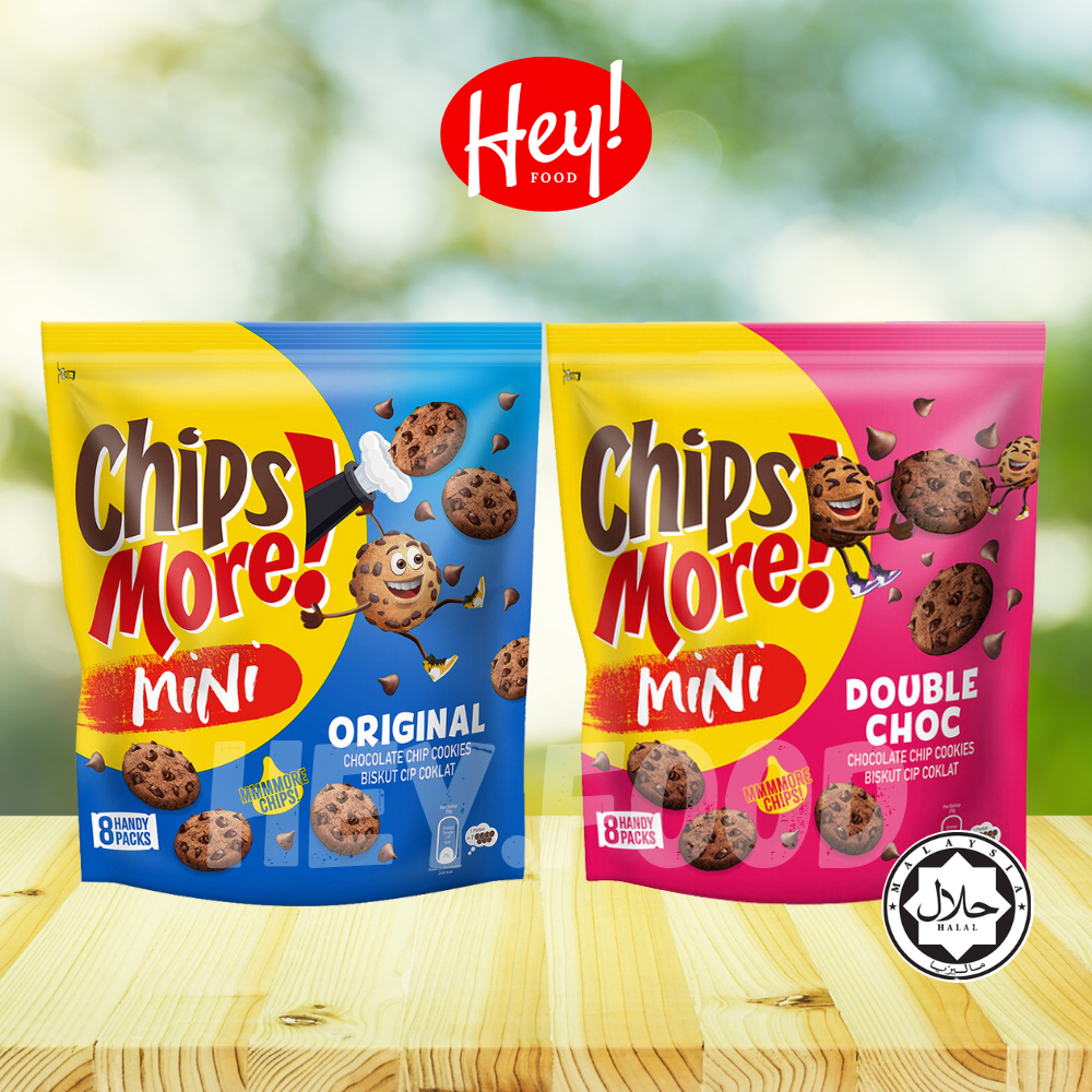 Chipsmore Chocolate Chips Mini Multipack - Original/ Double Chocolate ...