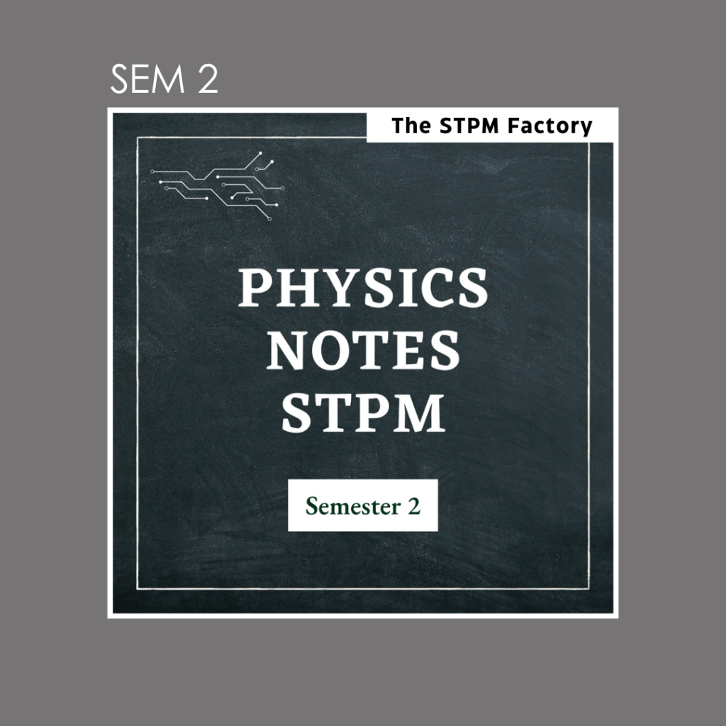Physics Notes STPM (Semester 2) | Shopee Malaysia