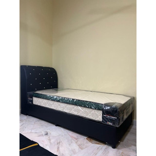 Katil Single /Divan single/ Single bed/ Katil bujang / Bedframe single ...