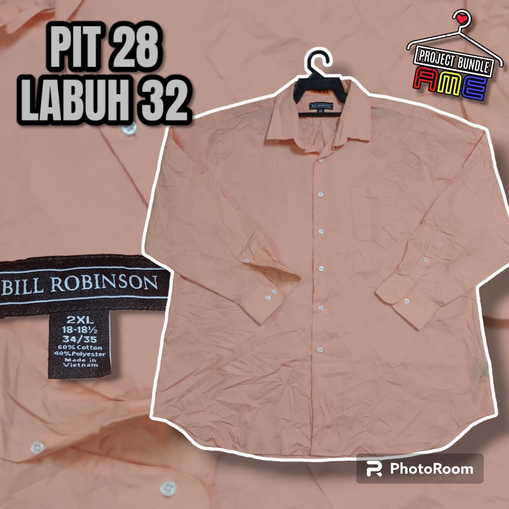 Kemeja Shirt Bigsize Oversize 3XL (Pit 28 Ukuran Dada 56 inch) | Shopee ...
