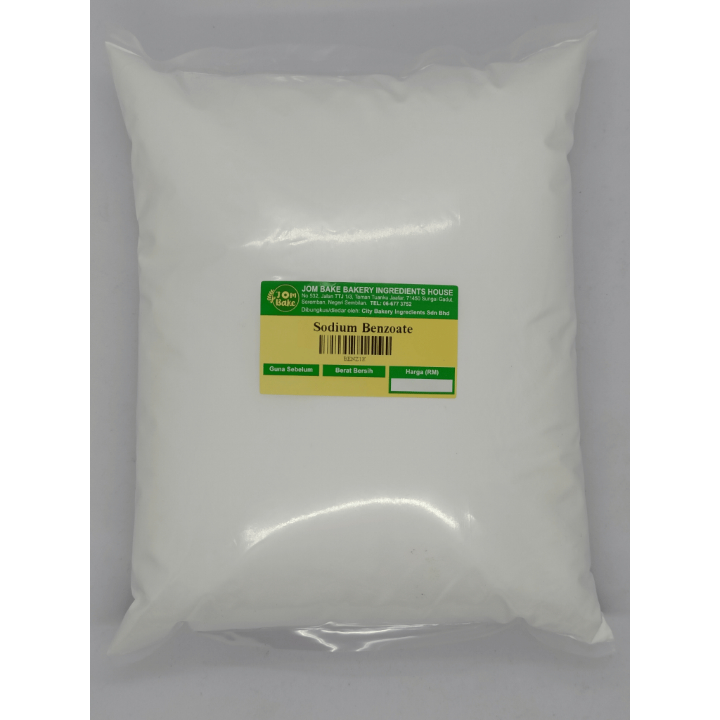 Sodium Benzoate (20g, 40g, 200g, 500g, 1kg) | Shopee Malaysia