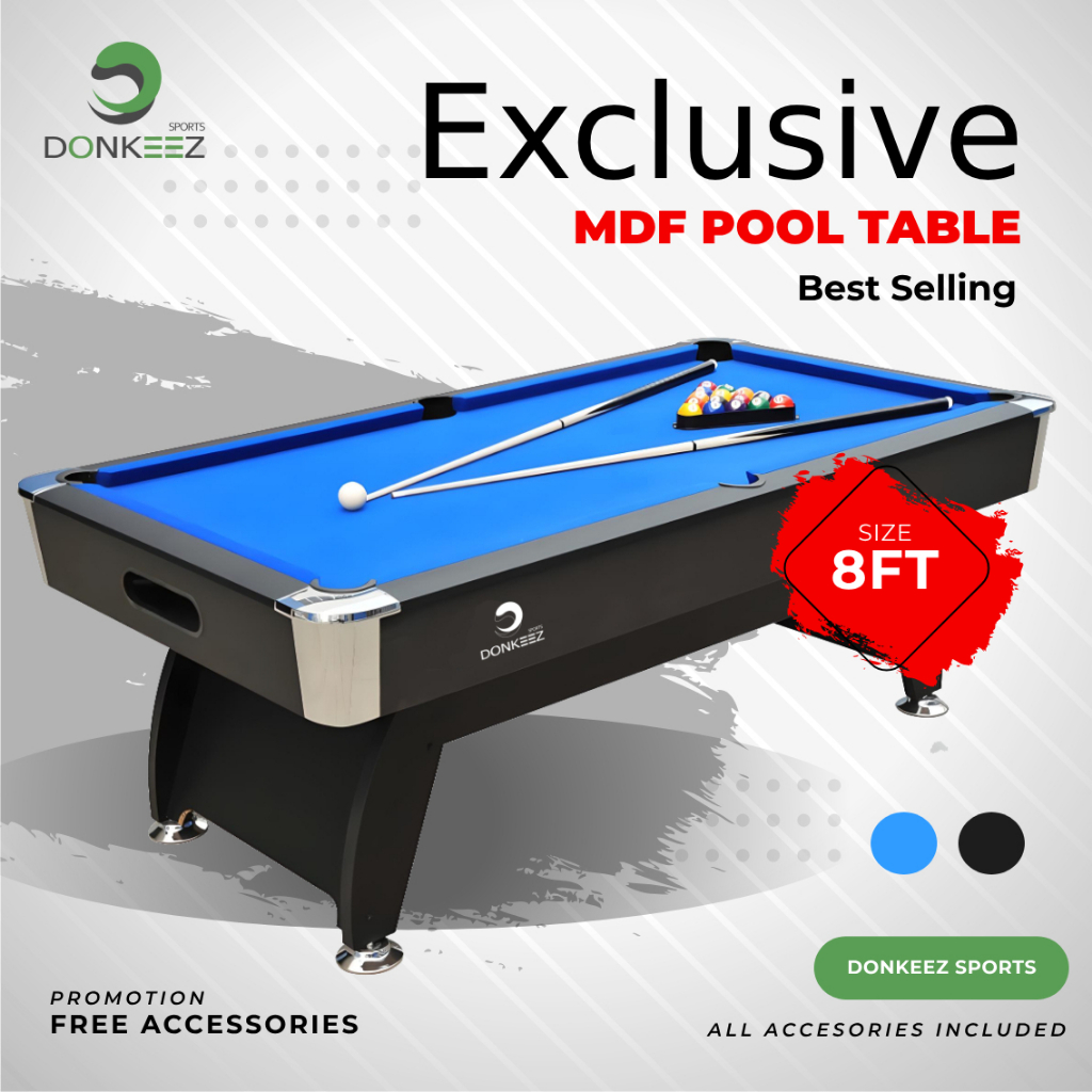 Pool Table Donkeez Sports 8ft | Shopee Malaysia