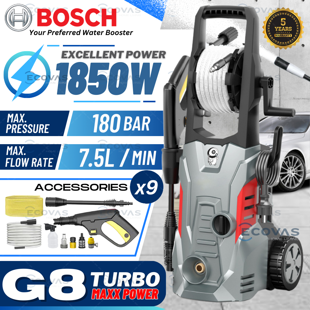 BOSCH Pressure Washer G7 Turbo G8 Turbo Waterjet High Pressure Cleaner ...