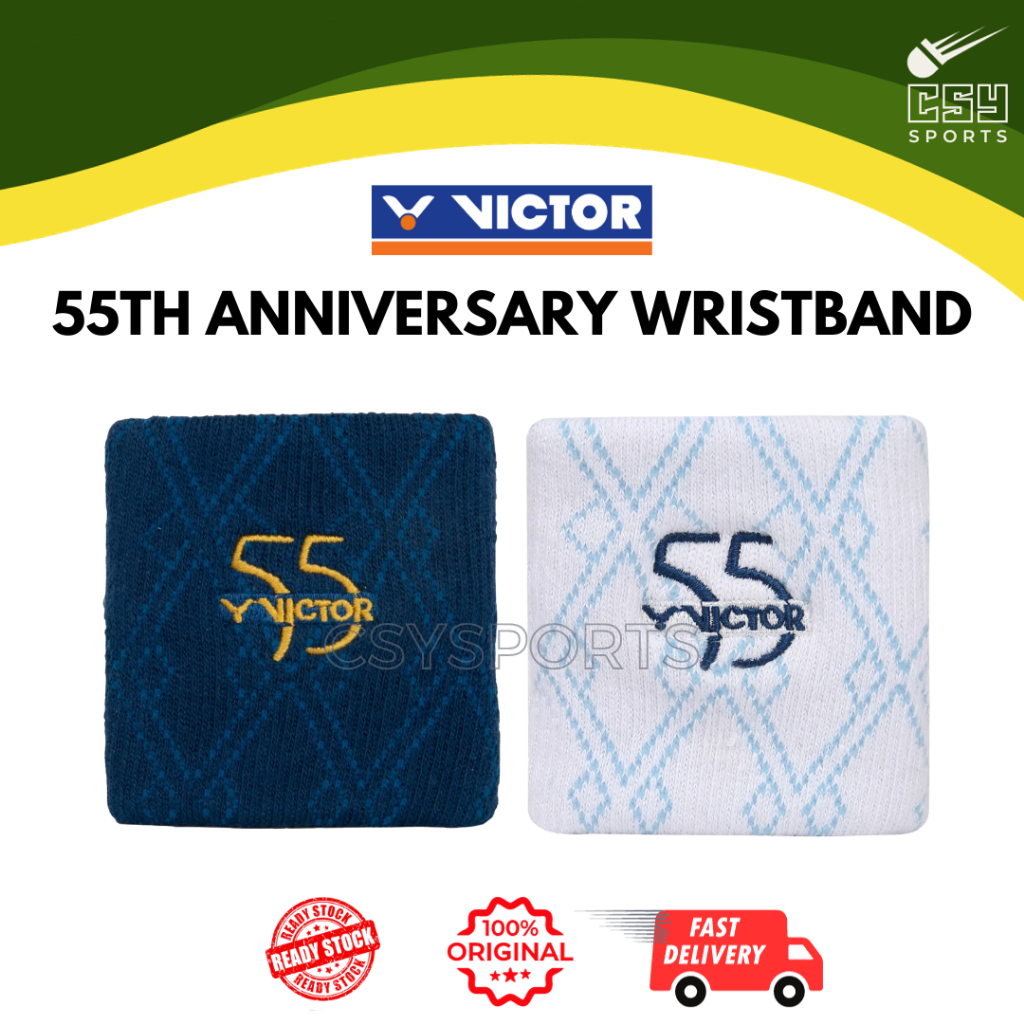 [100% ORI] VICTOR 55th Anniversary Edition Wristband | Shopee Malaysia