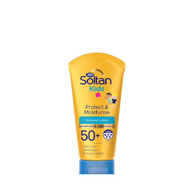 BOOTS SOLTAN Soltan Kids Protect & Moisturize Suncare Lotion UVB Very ...