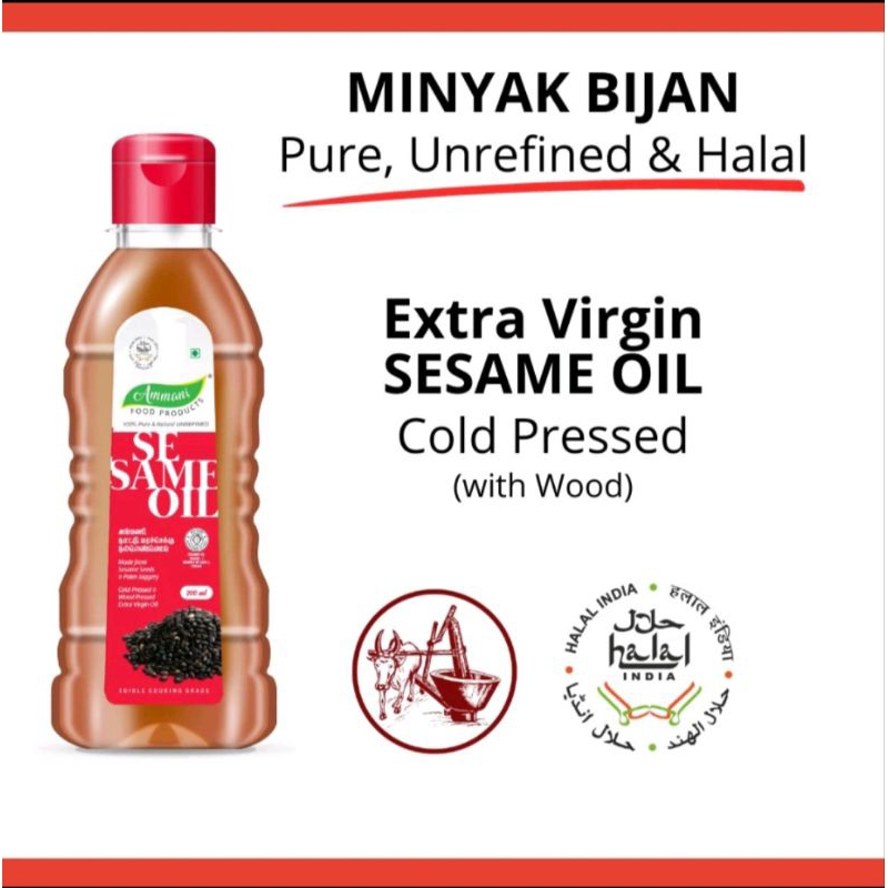 NEW STOCK**AMMANI EXTRA VIRGIN SESAME OIL | Shopee Malaysia