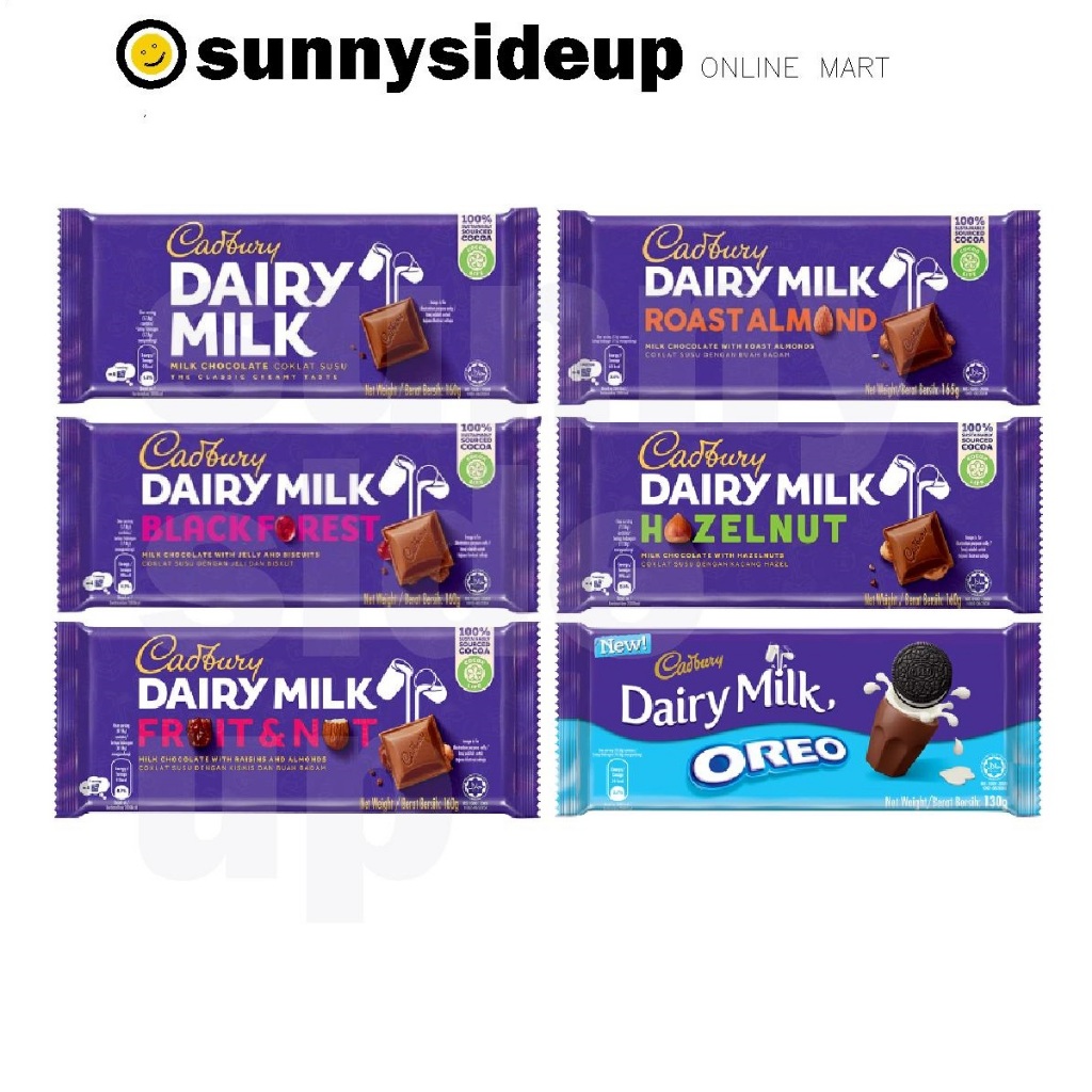 [SSU] CADBURY Dairy Milk Chocolate 160g | Shopee Malaysia