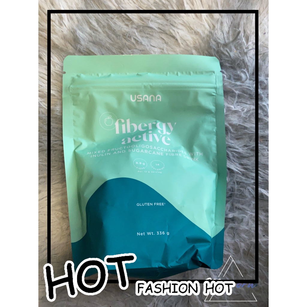 USANA My Shake Fibergy Active / Fibergy Plus 超级纤维素 (392 g) | Shopee ...