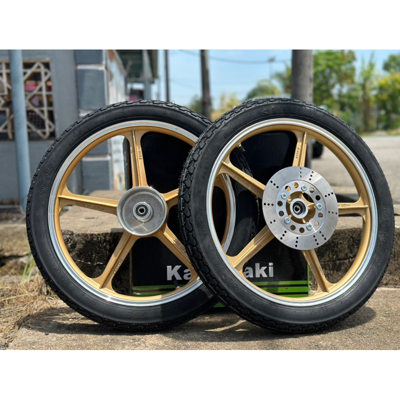 RIM AR80 KAWASAKI PNP EX5/DREAM (SIAP CUSTOM) | Shopee Malaysia