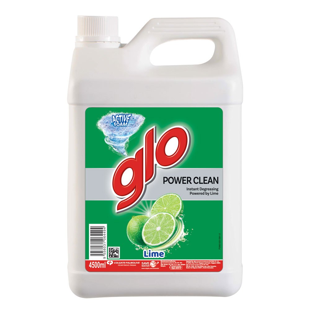 Glo Active Foam Lime Dishwash Liquid 4.5L | Shopee Malaysia