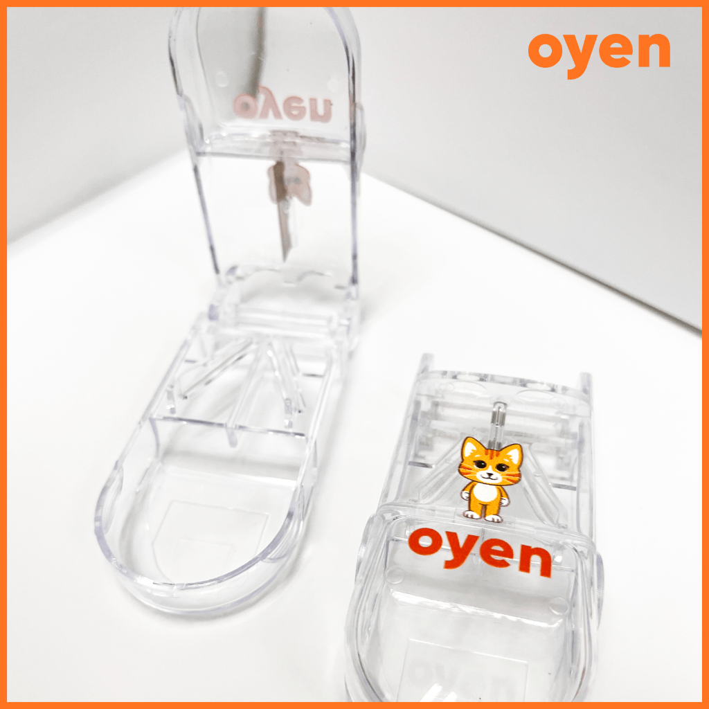 Medicine Pill Cutter /Tablet Splitter Divider Storage Box / Pemotong ...