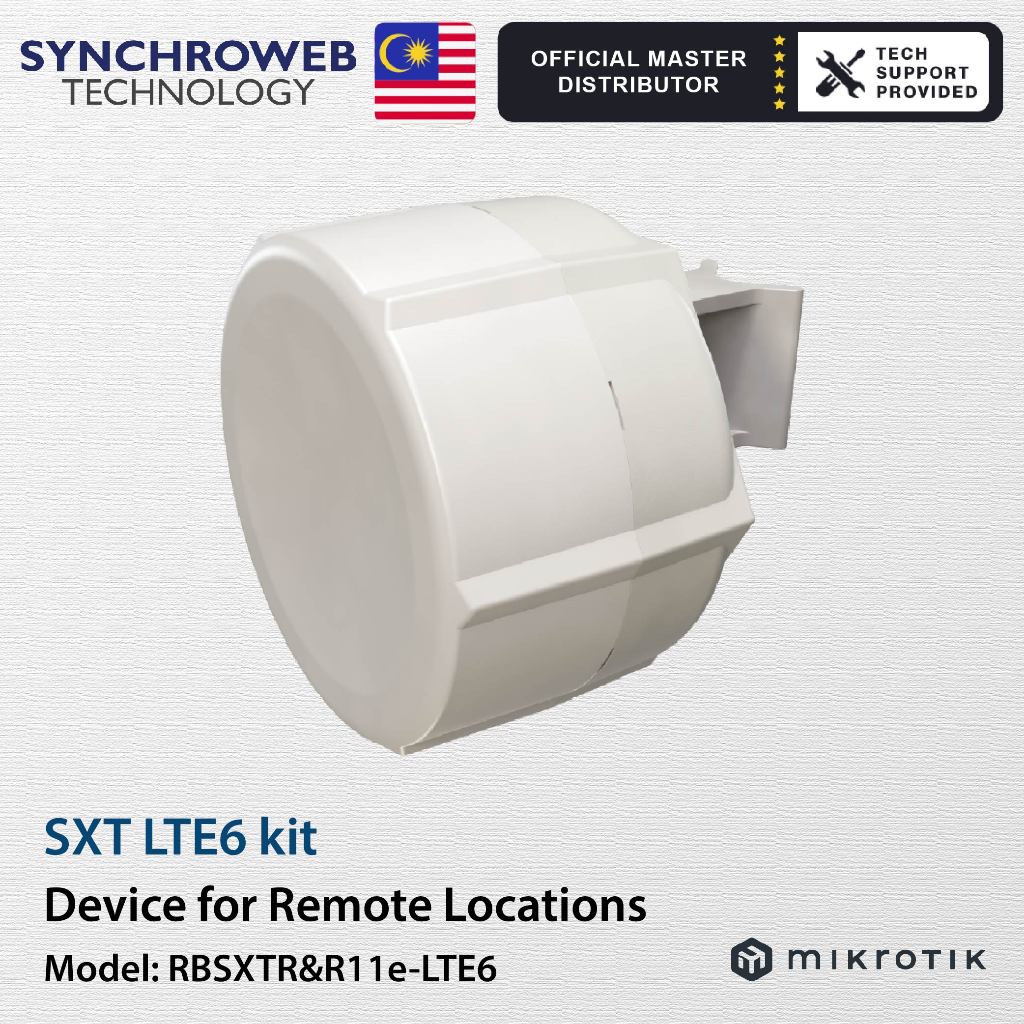 Mikrotik SXT LTE6 Kit - Outdoor Access Point for remote locations that ...