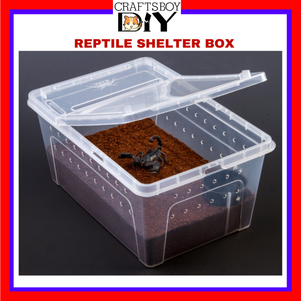 Reptile Breeding Box Plastic Herp Box Gecko Box Insects Amphibians ...