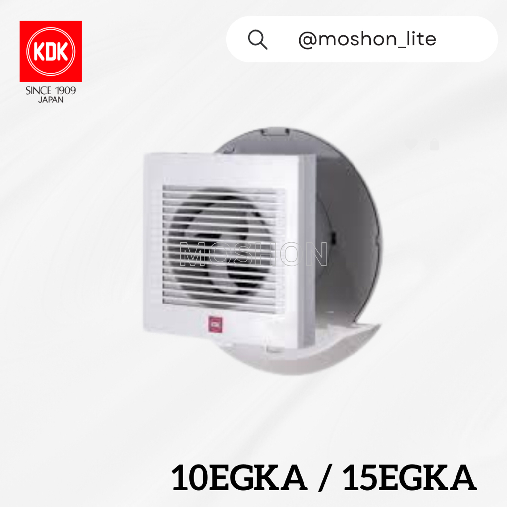 KDK 10EGKB 15EGKB Wall Mount Ventilation Fan / Ceiling Exhaust Fan ...