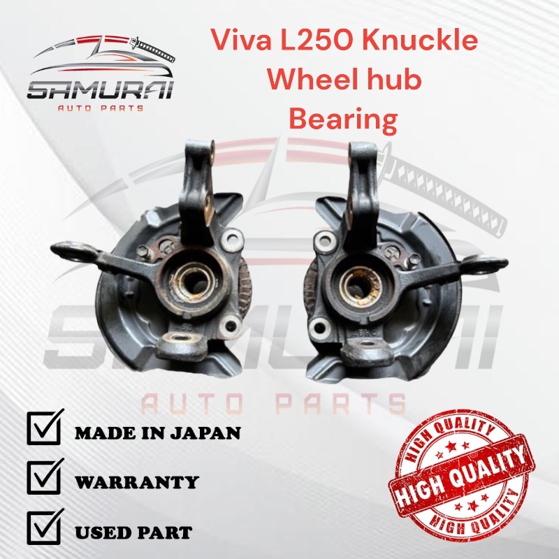 Perodua Viva L250 Knuckle Wheel hub Bearing | Shopee Malaysia