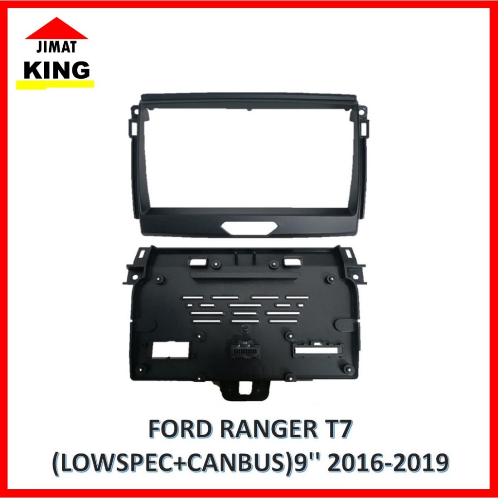 Android Player Casing FORD RANGER T7 (LOWSPEC+CANBUS) 9'' 2016-2019 ...