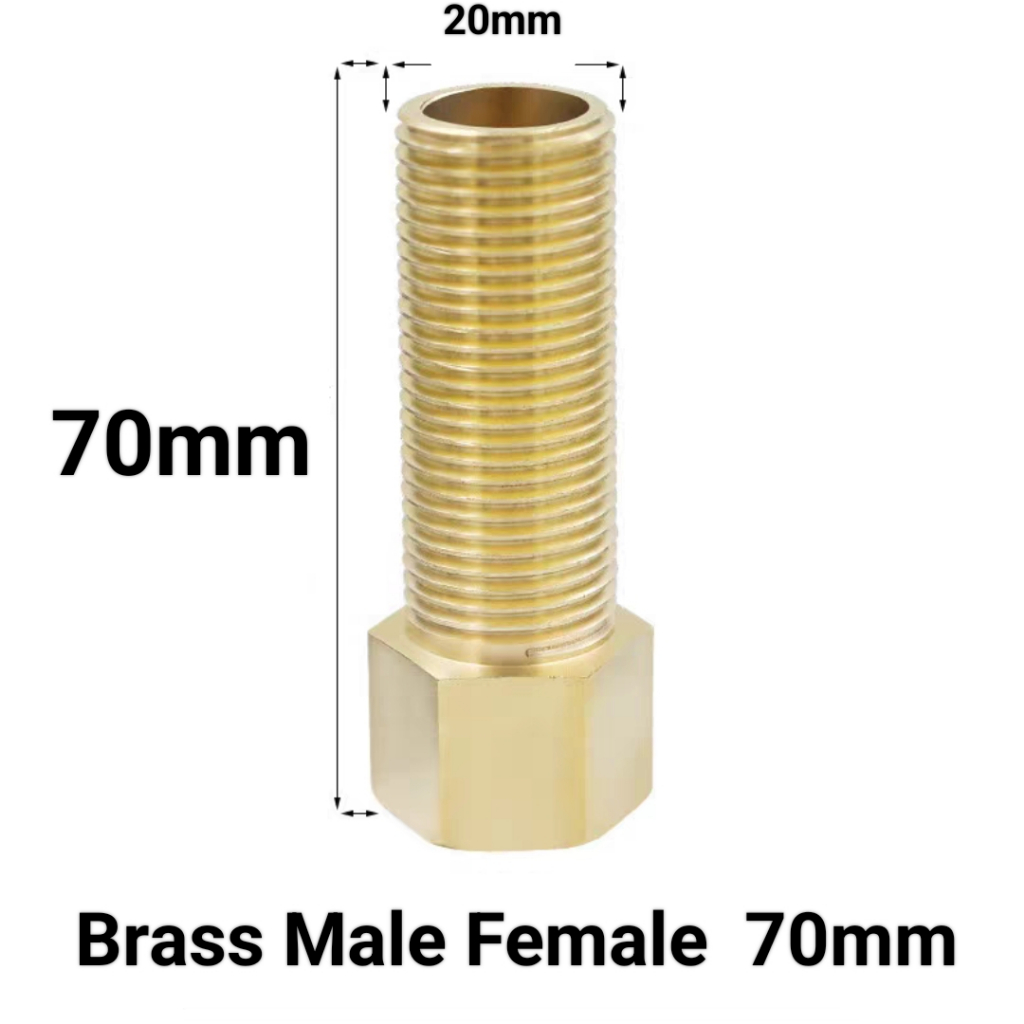 Male Female Fitting Extend Hexagon Brass Stainless Steel SUS304 ...