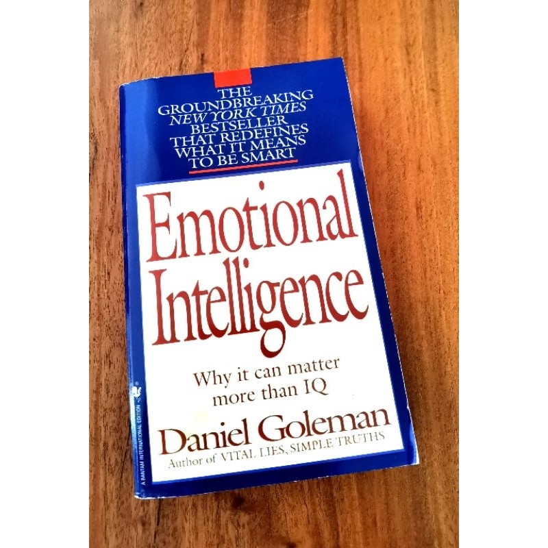 Emotional Intelligence Why It Can Matter More Than IQ Book By Daniel ...