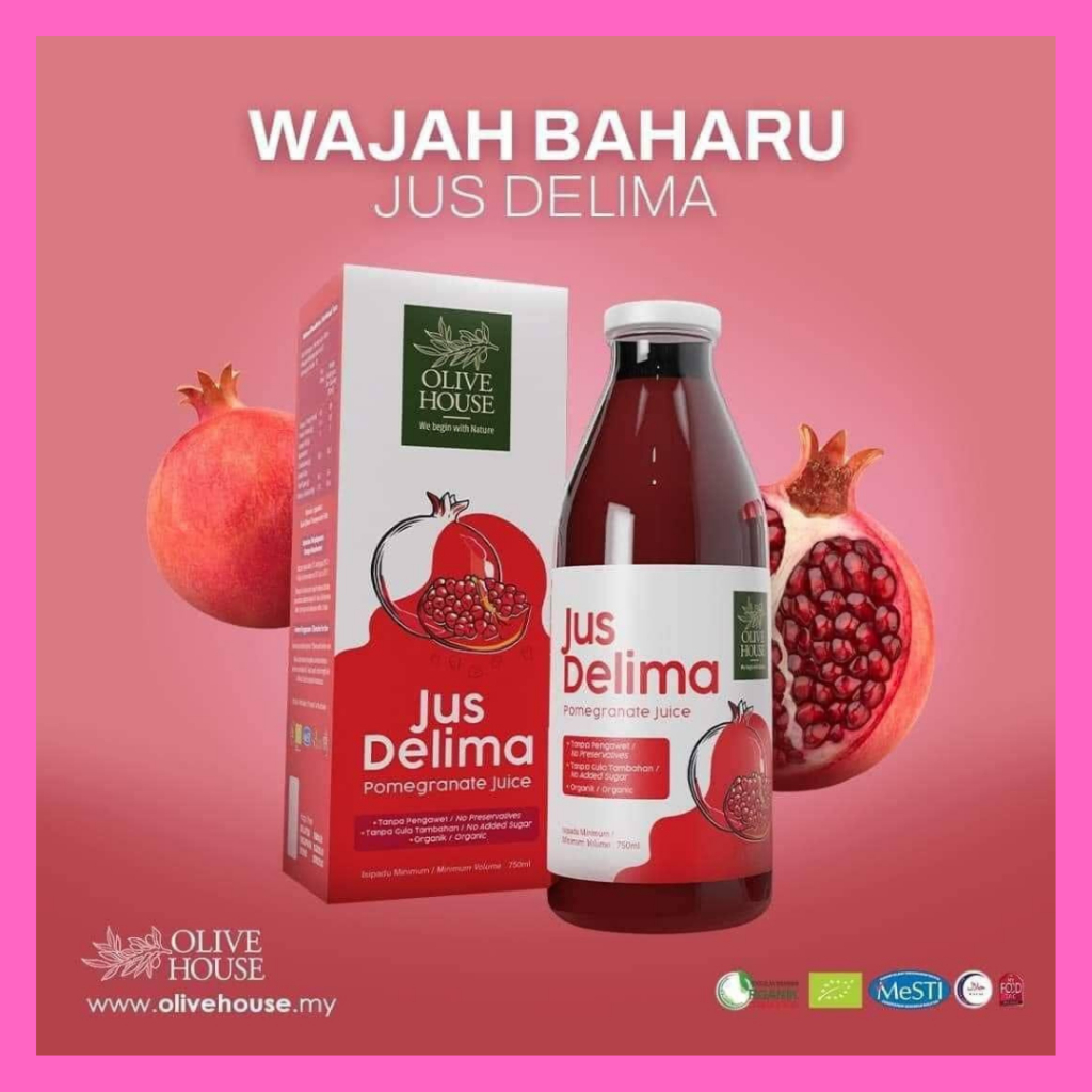 Jus Delima Olive HouseAz Granata/Pati Delima Tulen sesuai untuk ibu ...