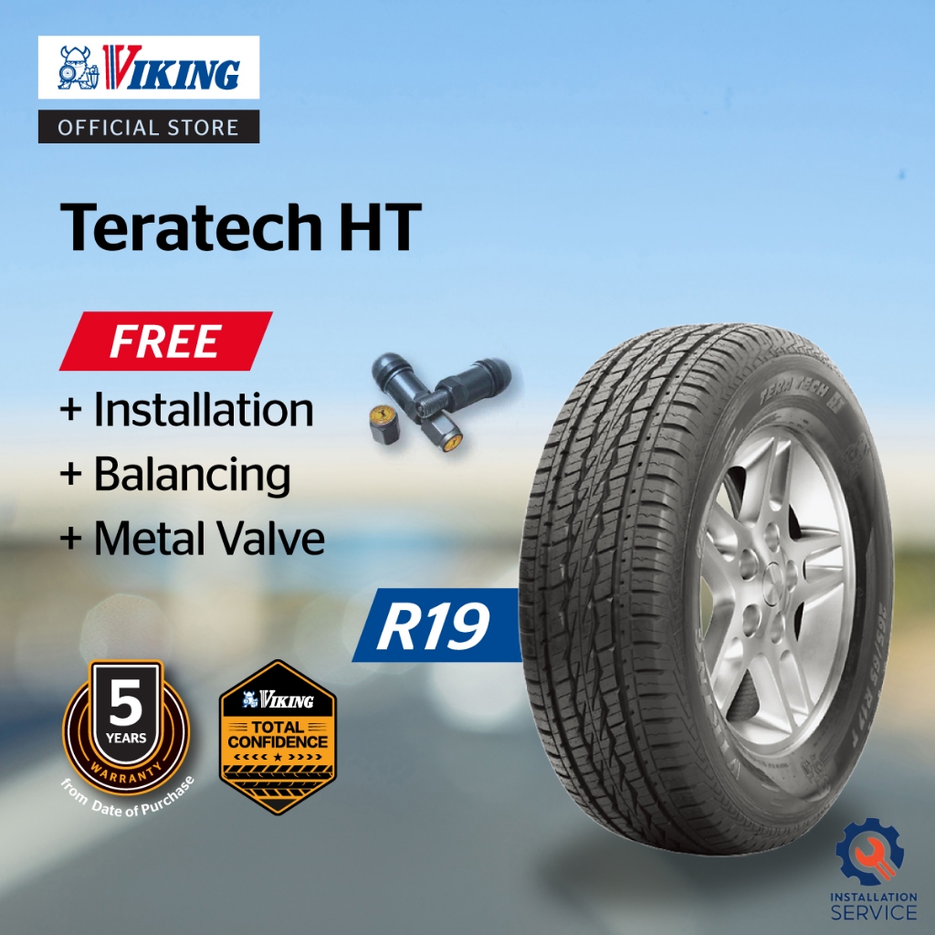 Viking Teratech HT R19 255/50 (with installation) | Shopee Malaysia