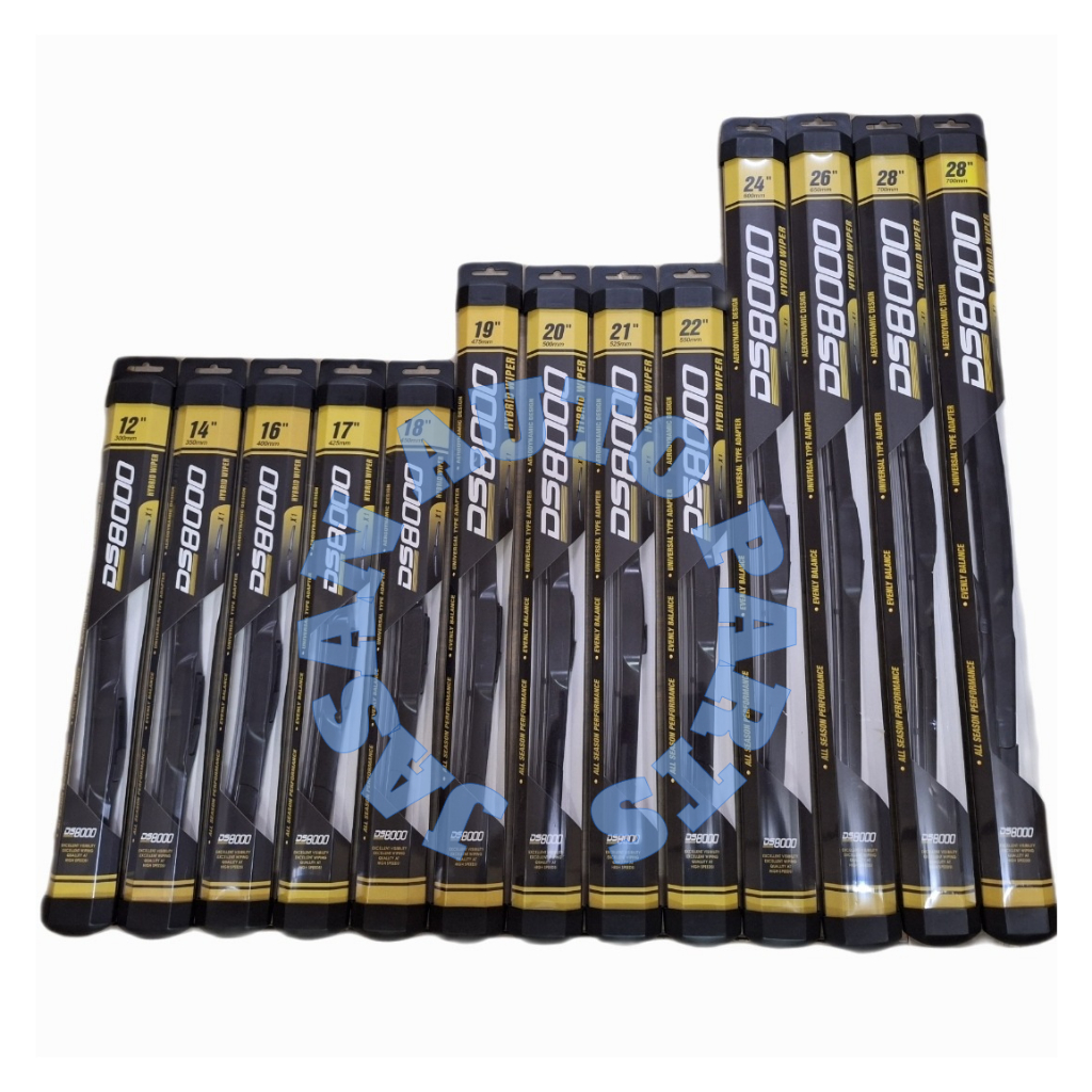 DS8000 HYBRID WIPER BLADE(PERODUA,PROTON,NAZA/KIA,HONDA,MAZDA,ISUZU ...