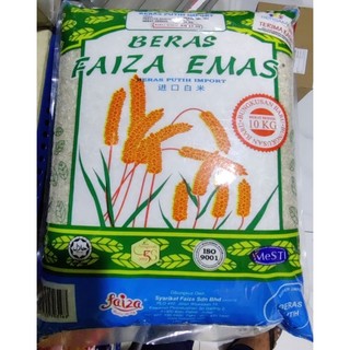 1kg: Beras TWR (import) Faiza Emas, Cap Rambutan, Jati, Cap Kapal Layar ...