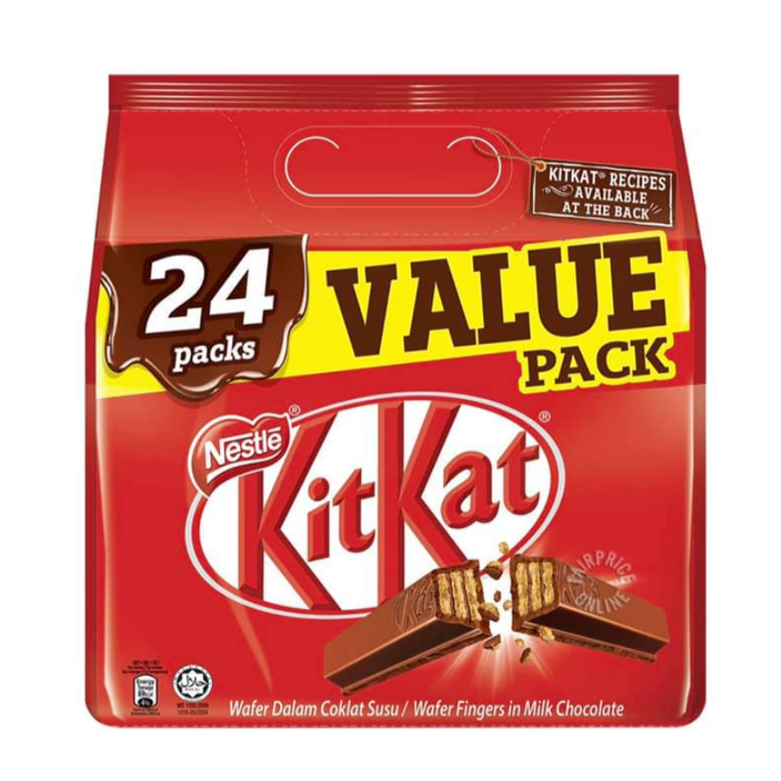 Nestle KitKat Value Pack 17gx24 | Shopee Malaysia