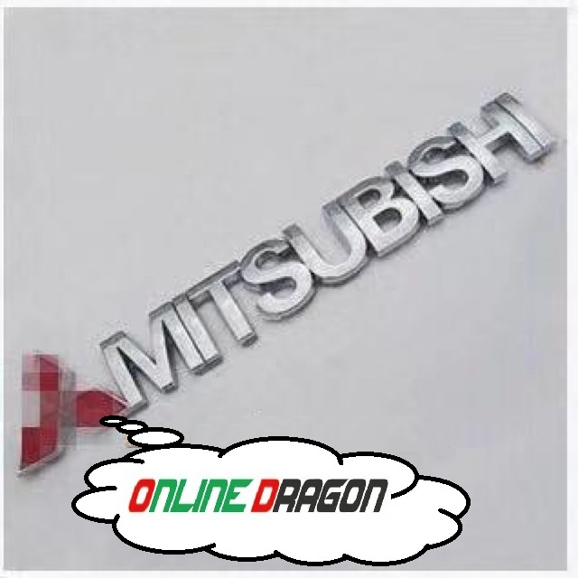 MITSUBISHI Car Logo Emblem 15CM x 2.8CM (RM11) | Shopee Malaysia
