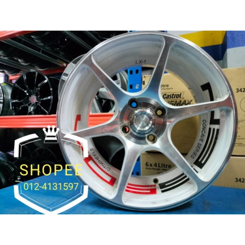 USED SPORT RIM 15 INCH RM520 4BIJI RIM HARGA ( KENA BELI 2KALI 1KALI ...