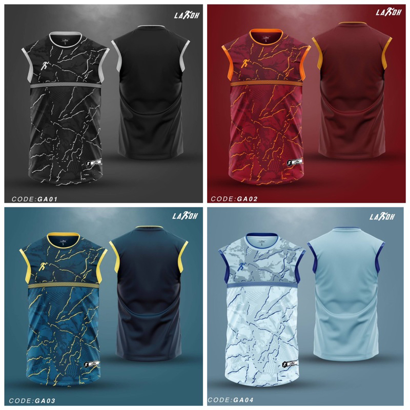 🔥HOT DESIGN🔥LAKOH SPORT(SLEEVELESS/TIADA LENGAN)JERSEY FUTSAL | Shopee ...